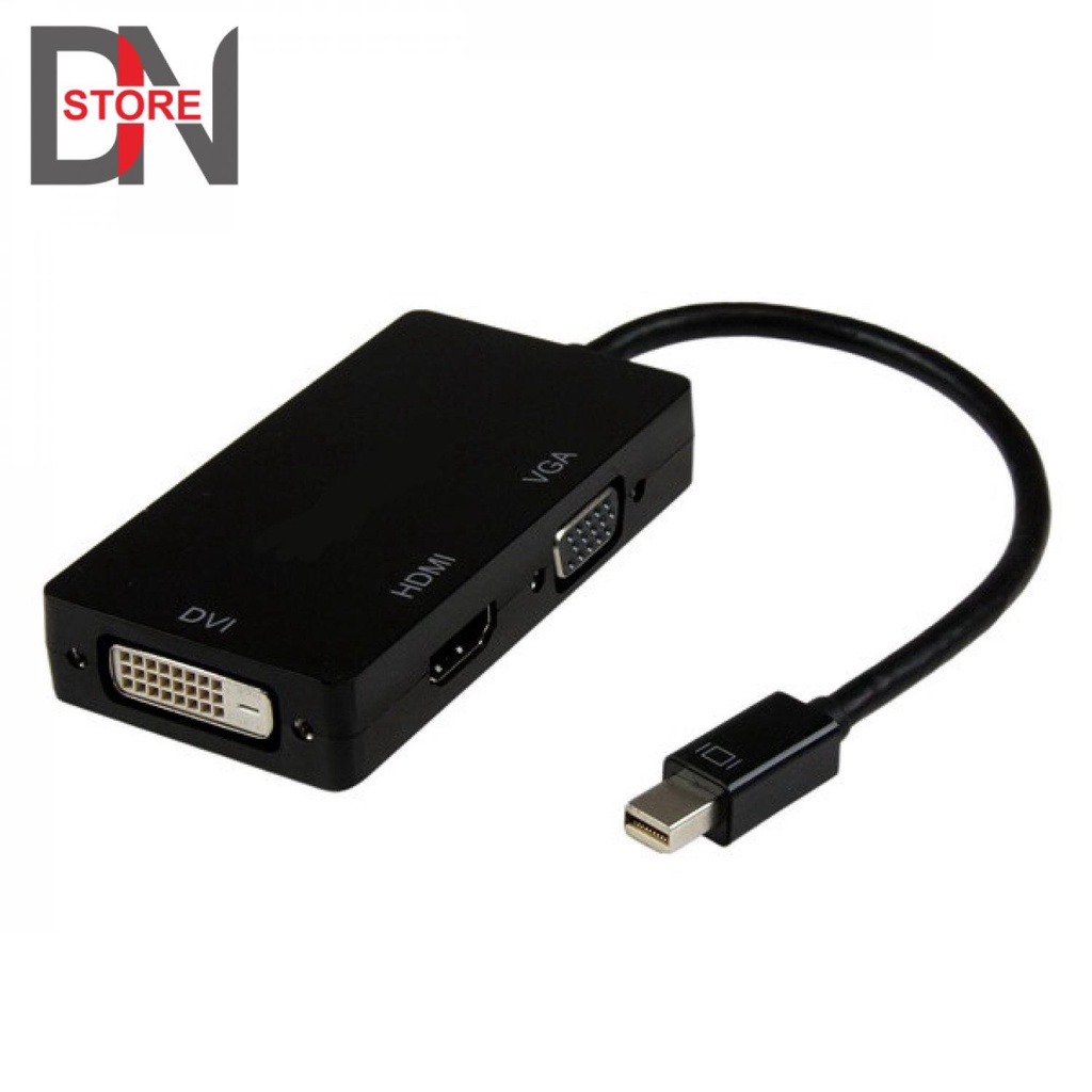 Dnstr Converter Mini Displayport To HDMI/DVI/VGA (Thunderbolt ...
