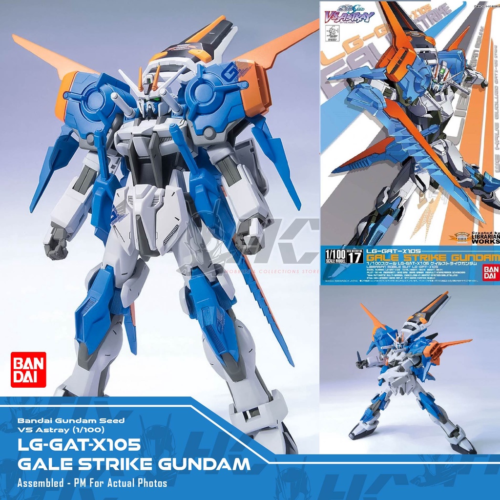 Bandai 1/100 LG-GAT-X105 Gale Strike Gundam - Assembled | Shopee Malaysia