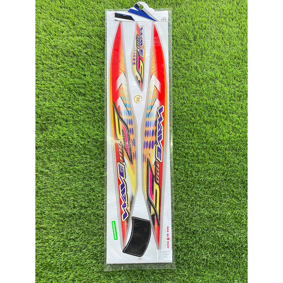 🇹🇭🔥STICKER WAVE 100R 2006 🇹🇭🔥 STICKERS WAVE100R STRIPE DECAL THAILAND ...