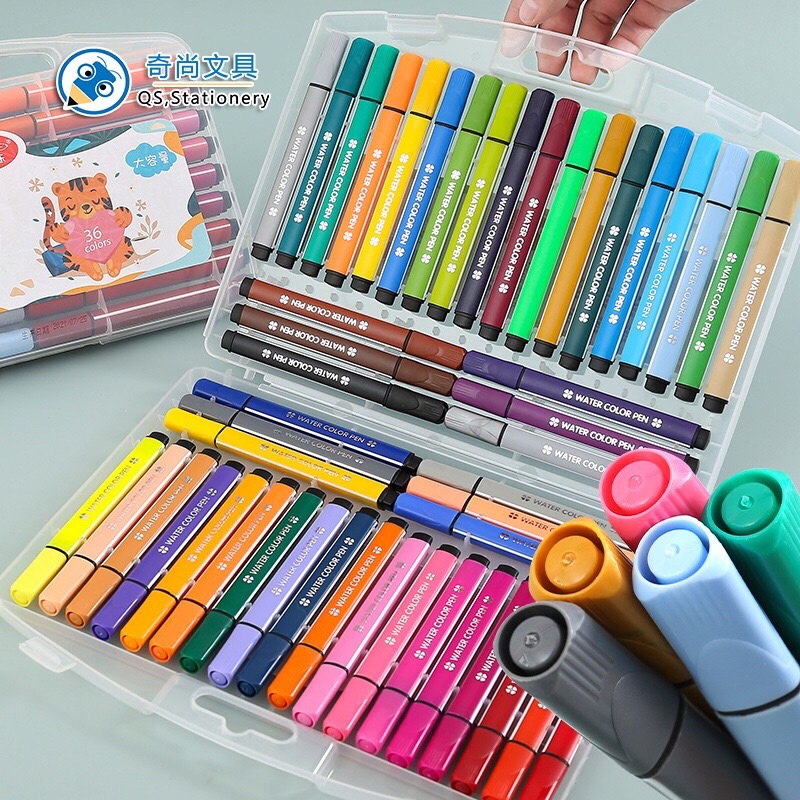 Washable Water Color Pen / Maker Pen / Pen Warna / Art Set / Kid ...