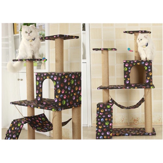 [ Ready Stock ] Premium Super Value Big Cat Tree With Hammock LP0002 ...