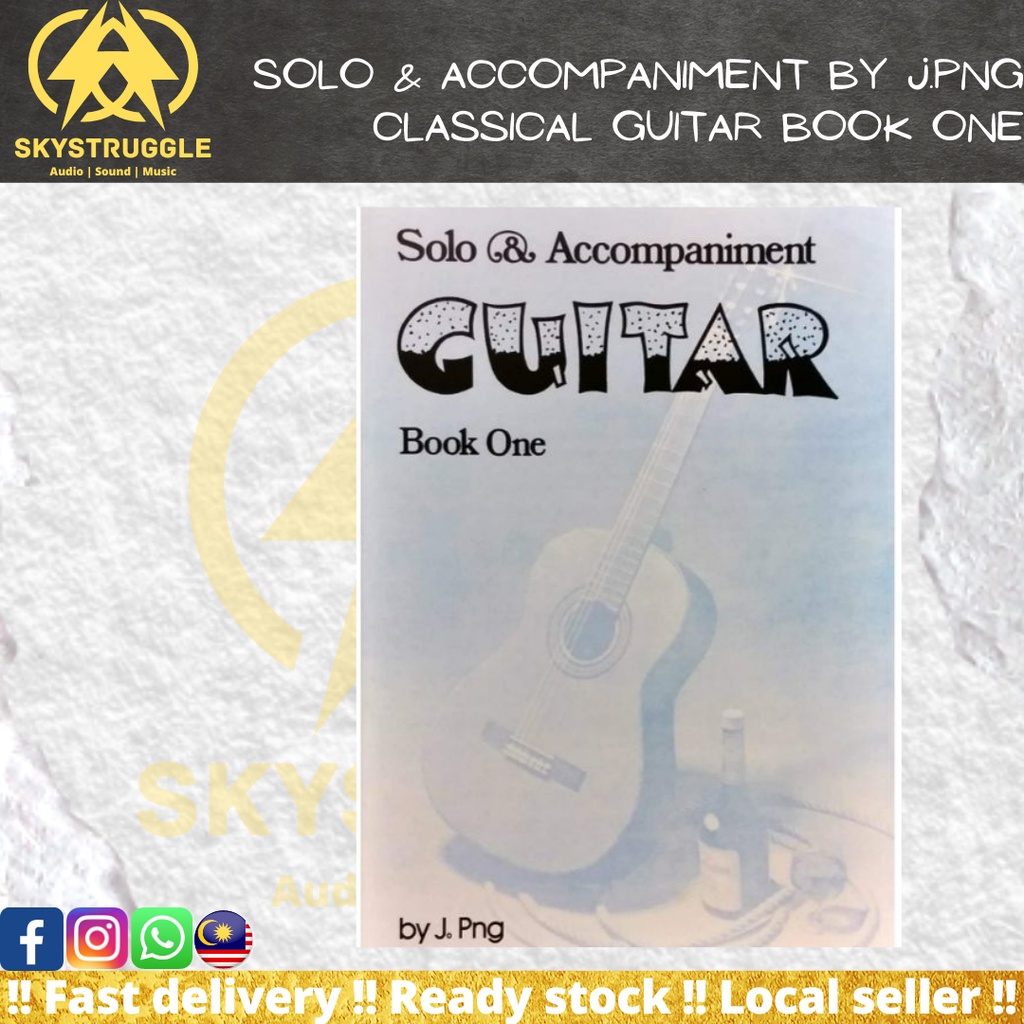 ☆RHYTHM MP☆SOLO & ACCMPANIMENT BY J.PNG CLASSICAL GUITAR BOOK ONE ...