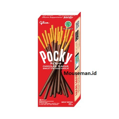 Glico Pocky Wafer Stick - Net 22 gr Chocolate Flavor | Shopee Malaysia