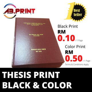Thesis Hardcover | Thesis Hardbound | Express Service | Back2Print ...