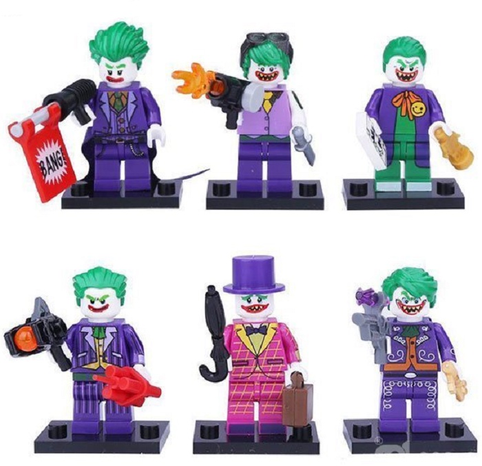 Decool 0289B To 0294B Tuxedo Clown Building Blocks Mini Figure Super ...