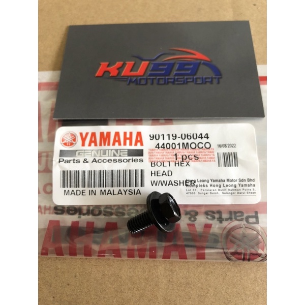ORIGINAL Y125ZR REAR FENDER BOLT SEAL GUARD SCREW SKRU MAGAT BELAKANG ...