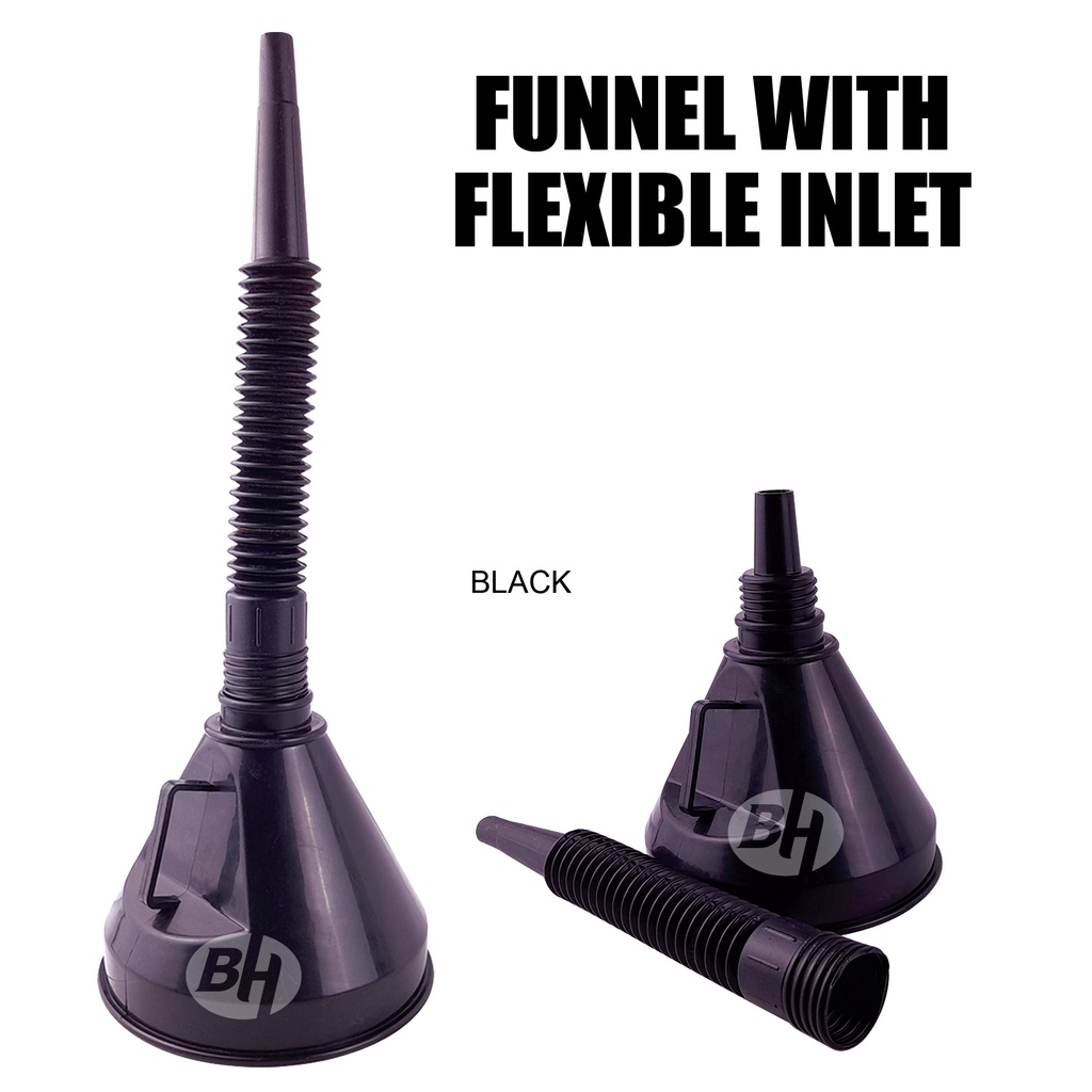 FUNNEL WITH FLEXIBLE INLET READY STOCK | Shopee Malaysia