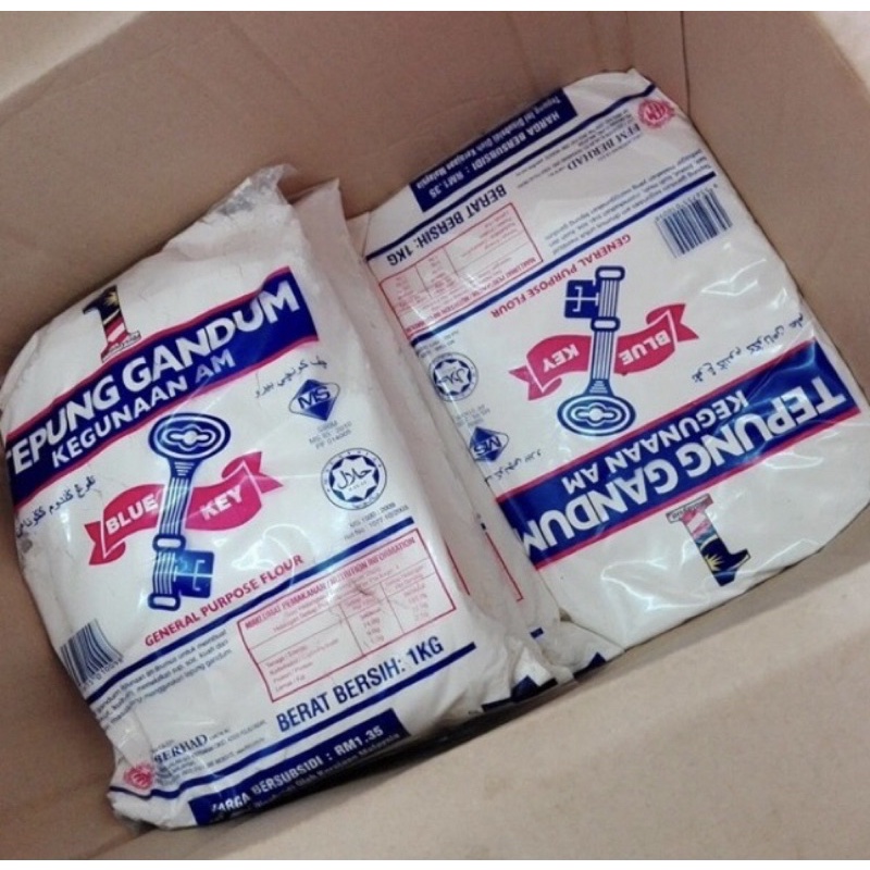 Tepung Gandum BLUE KEY | Shopee Malaysia