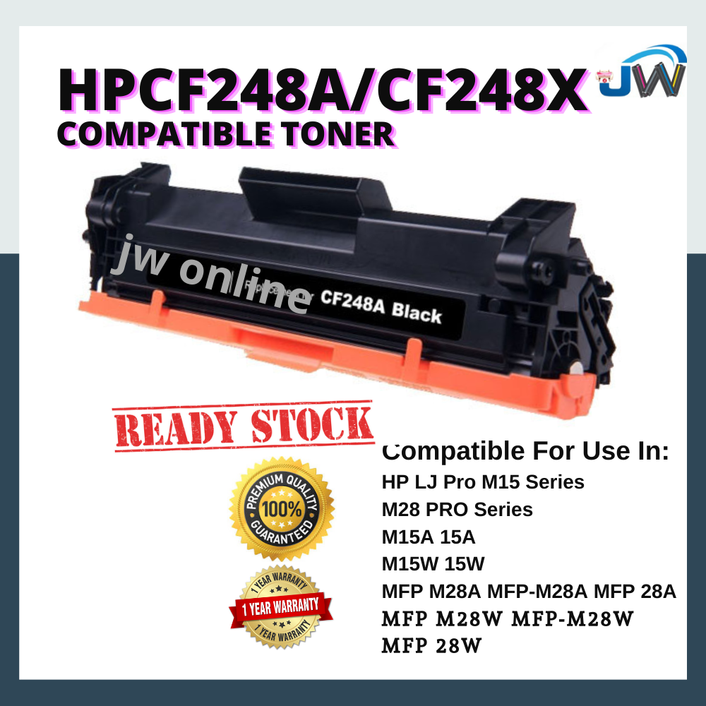 HP 48A CF248A Compatible HP48 Laserjet Pro M15A M15w M 15A 15W MFP M28a ...