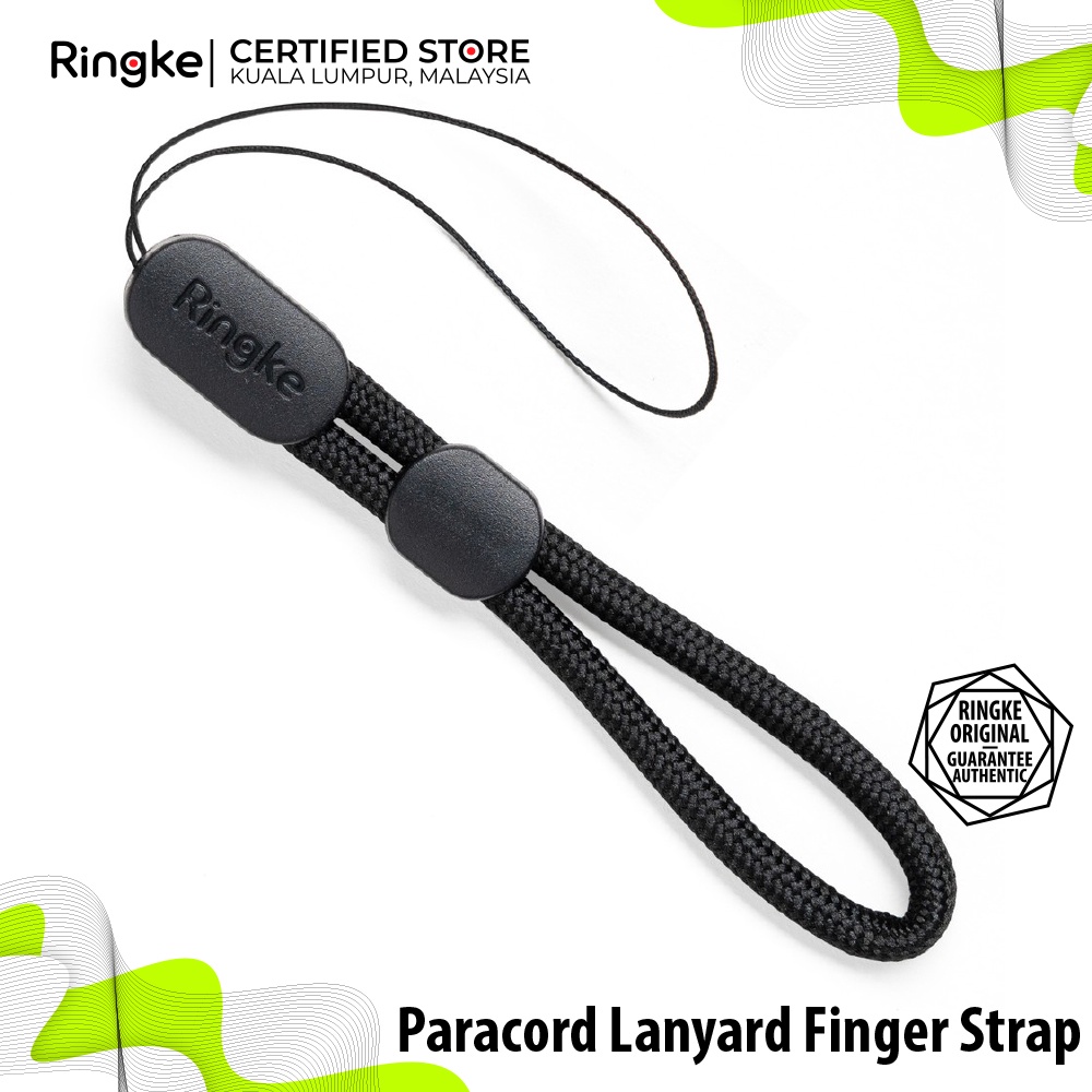 RINGKE® PARACORD LANYARD Finger Strap Compatible with Cellphone, Phone ...