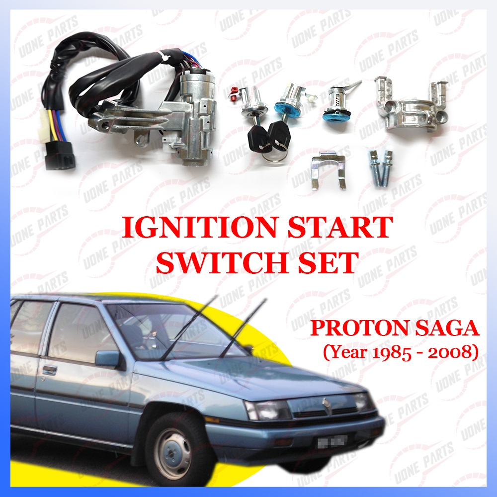 🔥PROTON SAGA IGNITION START SWITCH SET (Year 1985 - 2008) | Shopee Malaysia