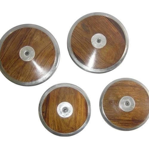 VINEX SUPER WOODEN DISCUS LEMPAR CAKERA PERALATAN SUKAN ACARA PADANG ...