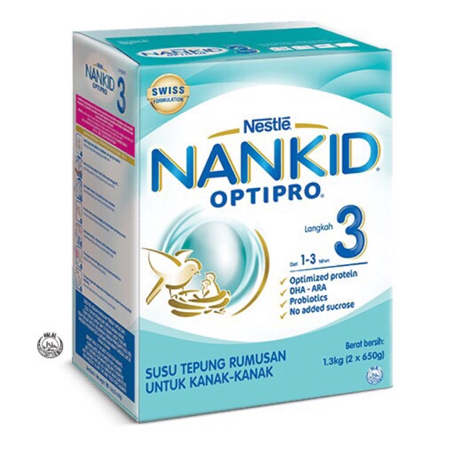 NESTLE Nankid Optipro 3 (1.3kg) | Shopee Malaysia