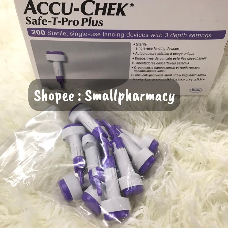 Accu-chek safe T Pro plus Lancets / Lancet (10pcs per pack) | Shopee ...