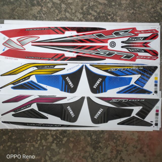BODY STICKER EGO LC ( 3 ) | Shopee Malaysia