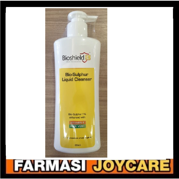 Bioshield E Bio-Sulphur Liquid Cleanser 250mL (Exp: February 2025 ...