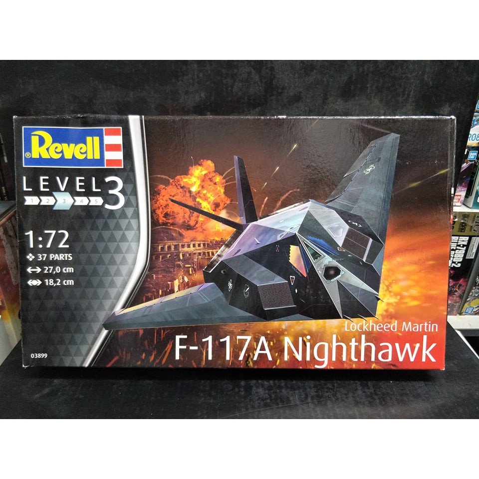 Revell 03899 1/72 F-117 Nighthawk Stealth Fighter | Shopee Malaysia