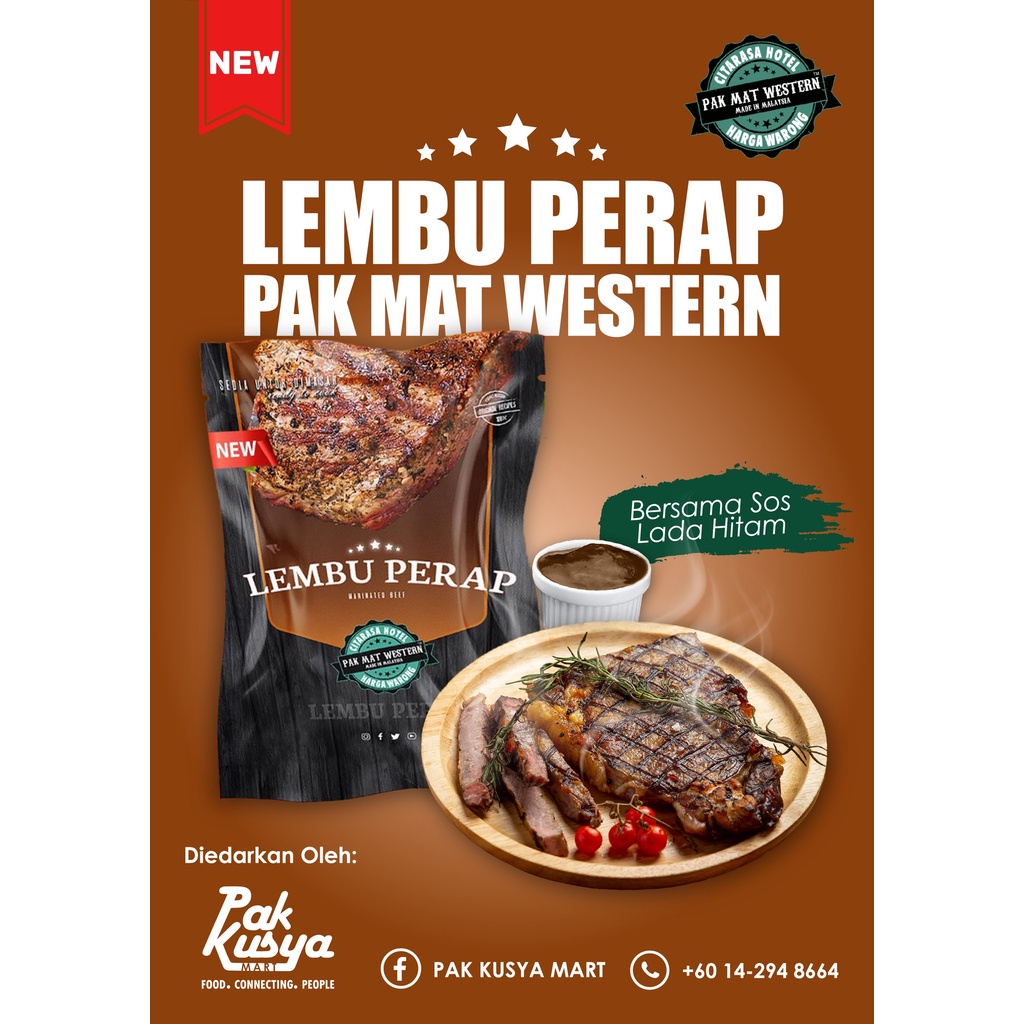 Kambing Perap & Ayam Perap (Pak Mat Western) NEW PACKAGING ...