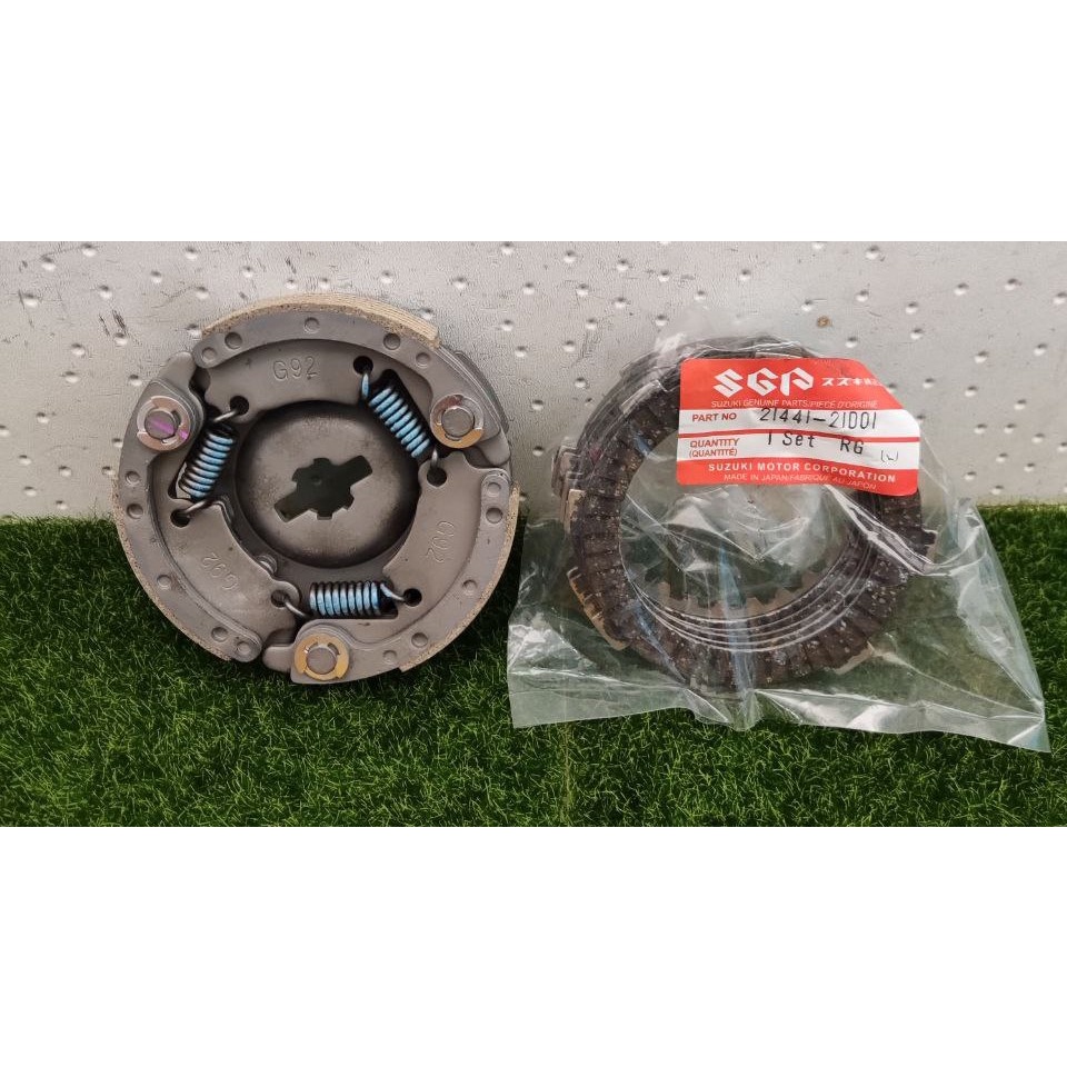 SUZUKI RG, RG 110, RG SPORT AUTO SHOE + CLUTCH PLATE 1 SET | Shopee ...