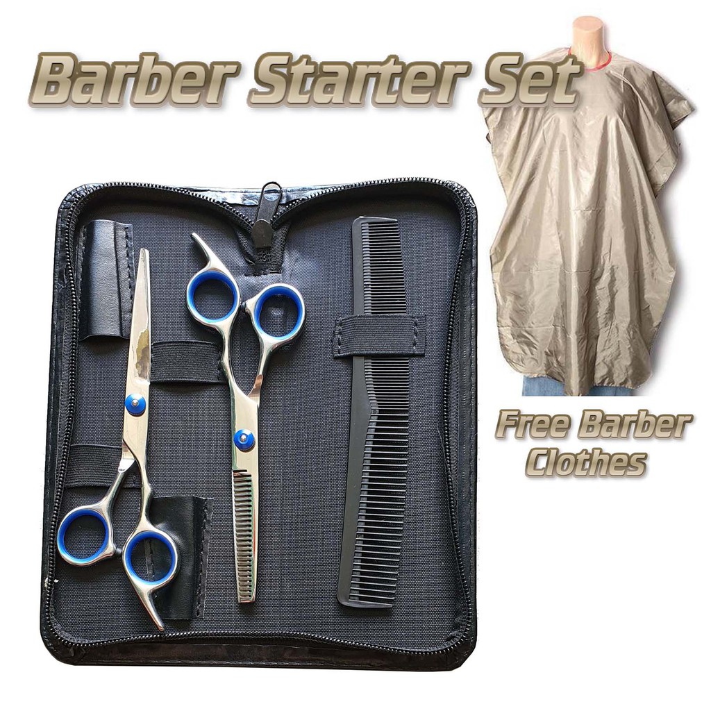 scissors with purse Hair Cutting Scissor Barber Thinning Set Kit ...