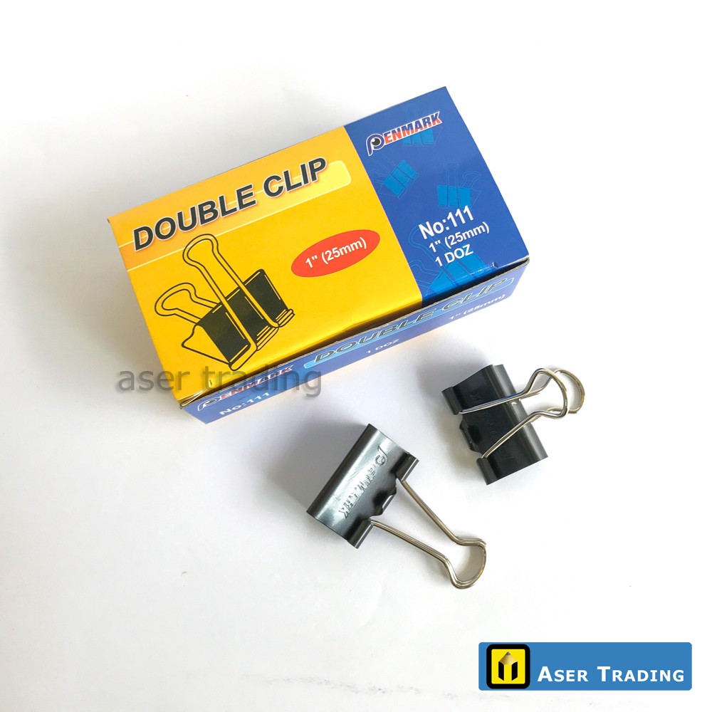 DOUBLE / BINDER CLIP 25MM (1") | Shopee Malaysia