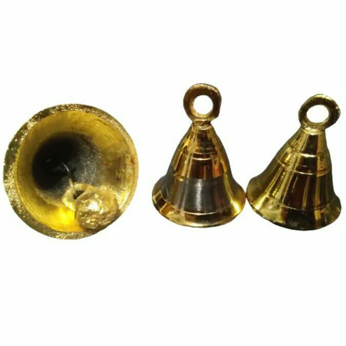 Decorative Brass Hanging Bell For Your Prayers Altar | Shopee Malaysia
