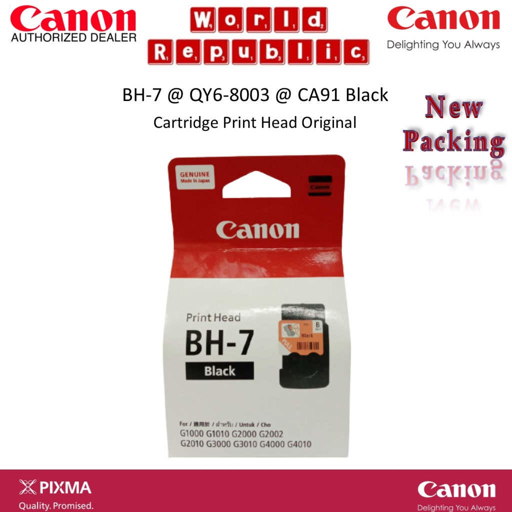 Canon Original BH-7 BH7 QY6-8003 CA91 CH-7 CH7 QY6-8019 CA92 Print Head ...