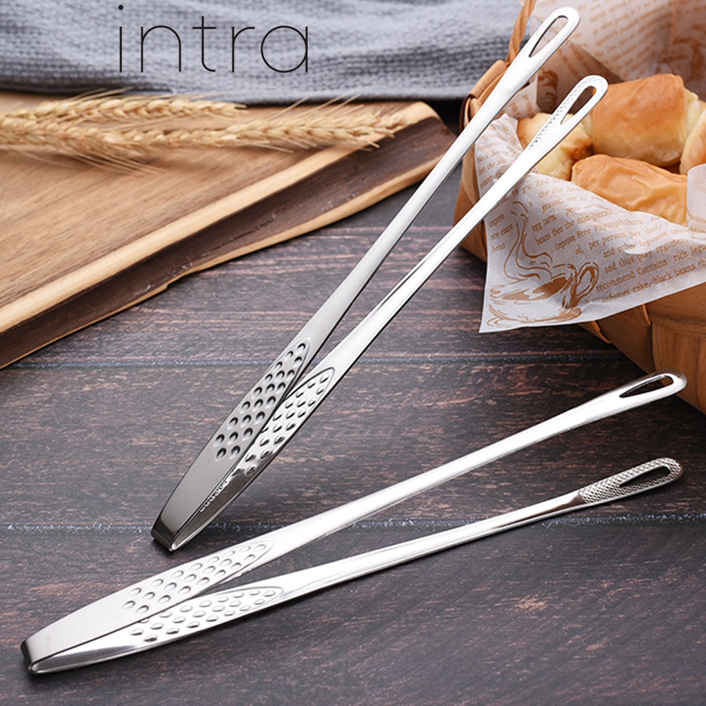 .. intra-Meat Tong 28cm Or 11 Inch Stainless Steel For Grilled Seafood ...