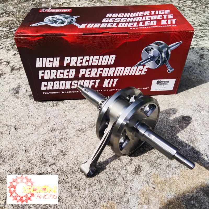 WOSSNER Y15 Y16 LC5S CRANKSHAFT RACING YYPANG YY PANG JET 1.5MM 4.5MM YAMAHA Y15ZR Y15 Y16ZR ...
