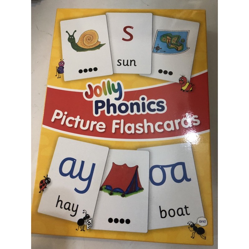 Jolly Phonics Picture Flashcards | Shopee Malaysia