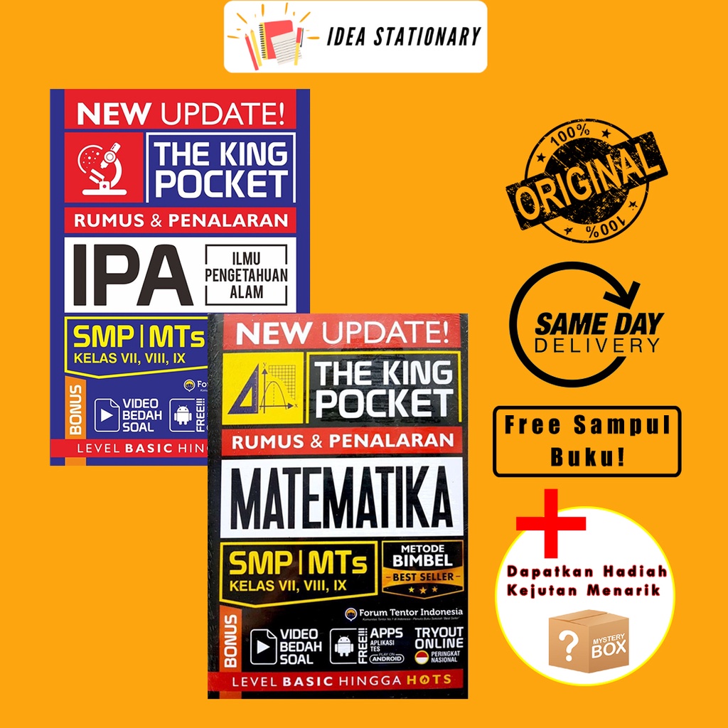 New UPDATE! The King Pocket: Formula And Introduction To Mathematics ...
