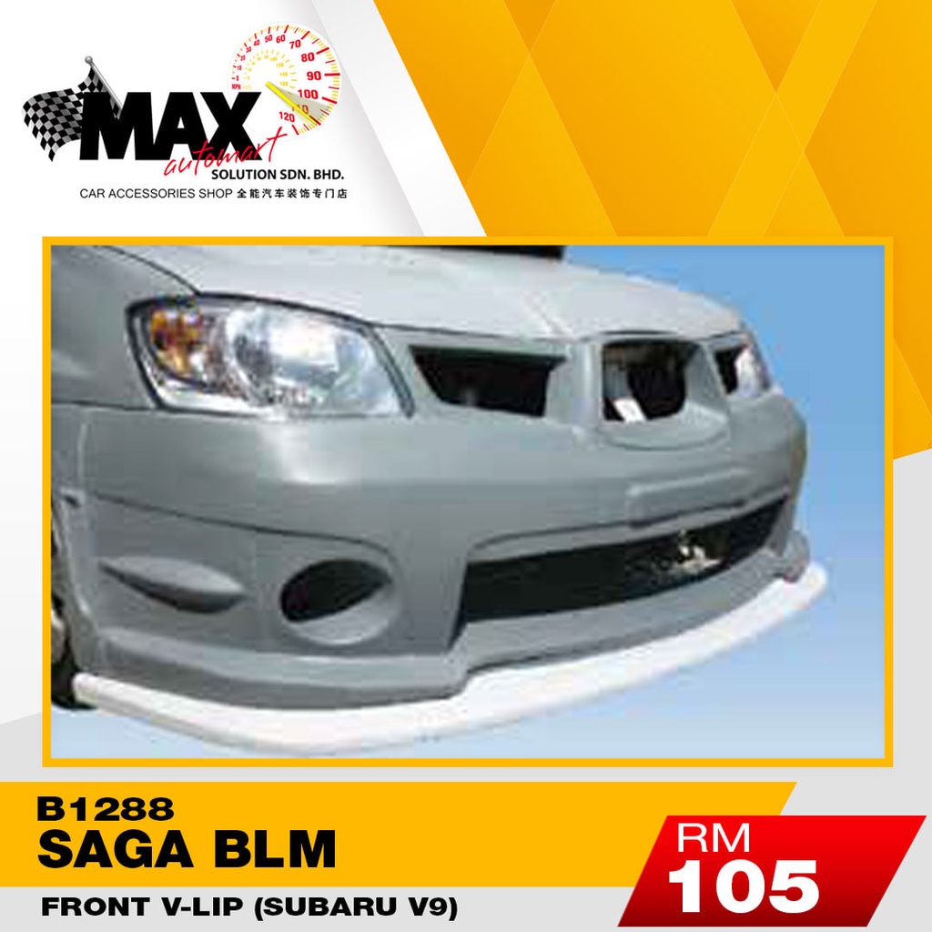 PROTON SAGA BLM B1288 FRONT V LIP SUBARU V9 | Shopee Malaysia