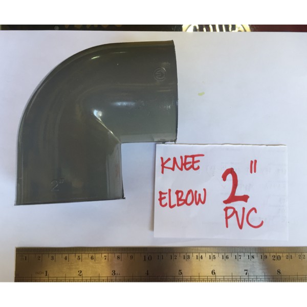 Knee KENI 2" inch dim elbow plain pvc thick maspion pipe connection ts | Shopee Malaysia