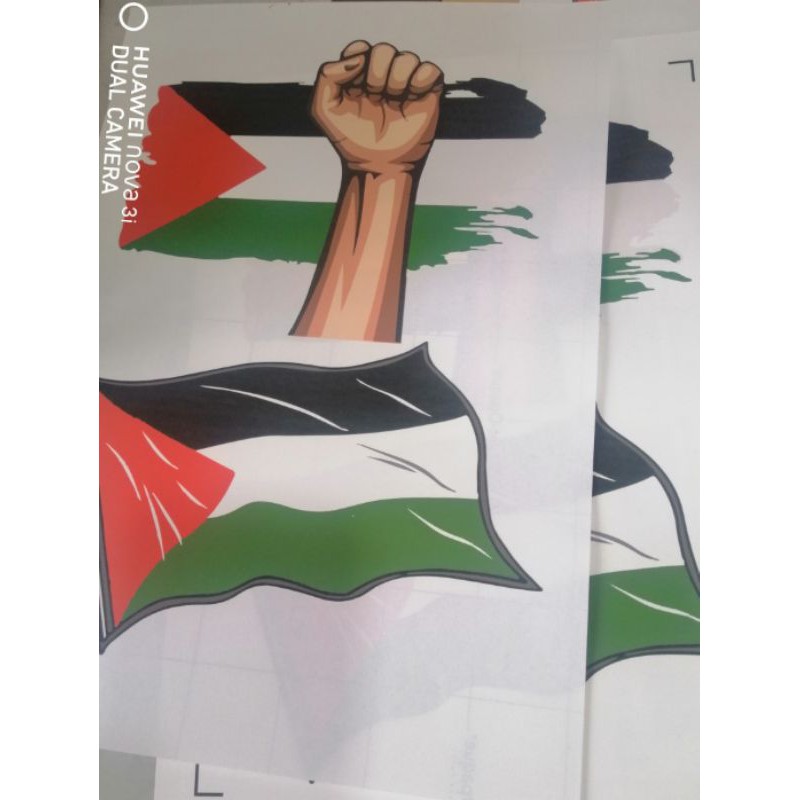 sticker fabrik, untuk tshirt, mask dll, boleh bagi design sendiri😊 ...