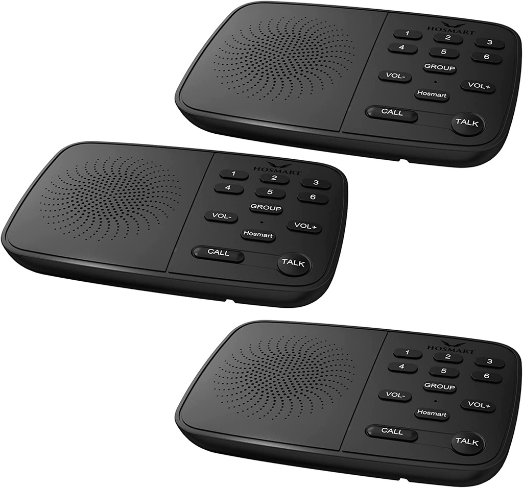 Hosmart Home Wireless Intercom, 1/2 Mile Wireless Intercom System for ...