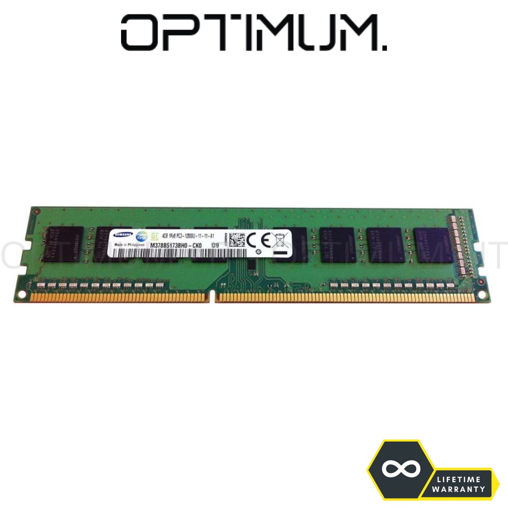 [Refurbished] Samsung 4GB DDR3 1600MHz PC3-12800 Desktop RAM (LT ...