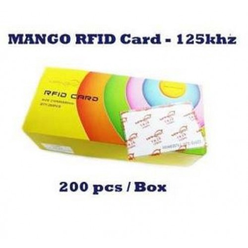 125Khz Mango RFID Proximity Cards ID Card Door Entry Access 0.8mm ...
