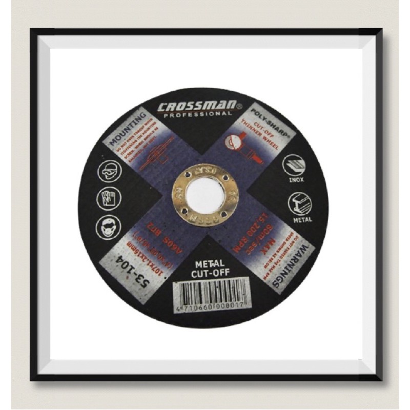 Abrasive cut off wheel cutting disc size 4” stainless steel cutting ...