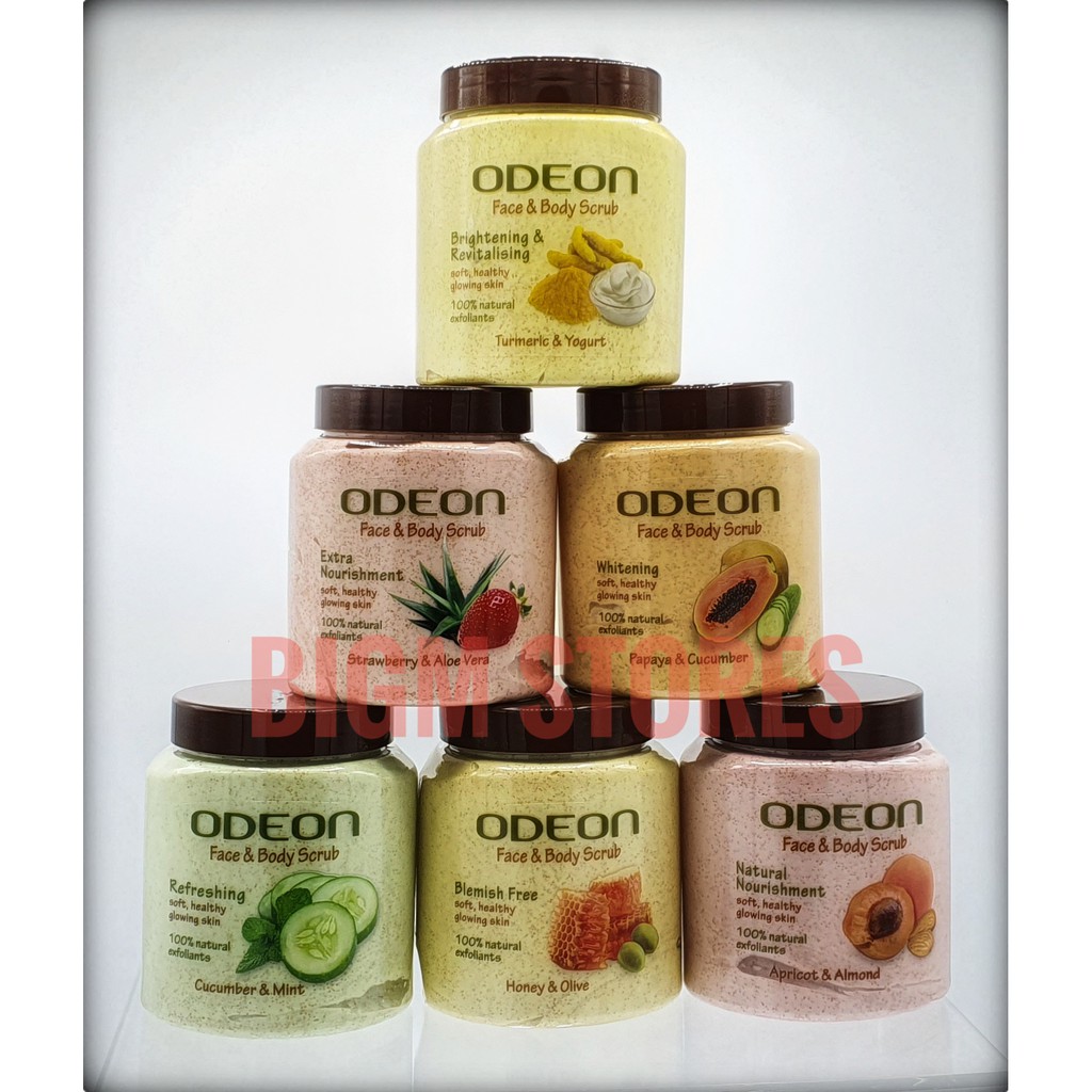 Odeon Face and Body Scrub | Shopee Malaysia