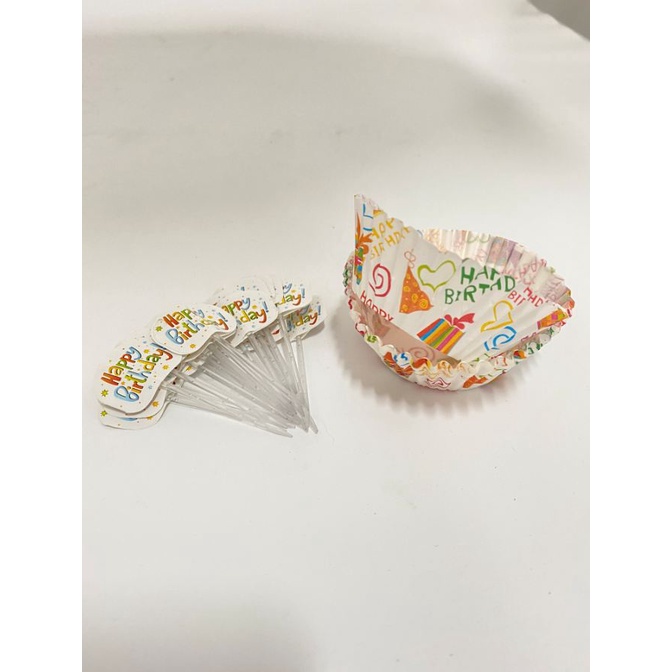 24pcs Cupcake Toppers Cute Cartoon Princess Theme Cake Decorations ...