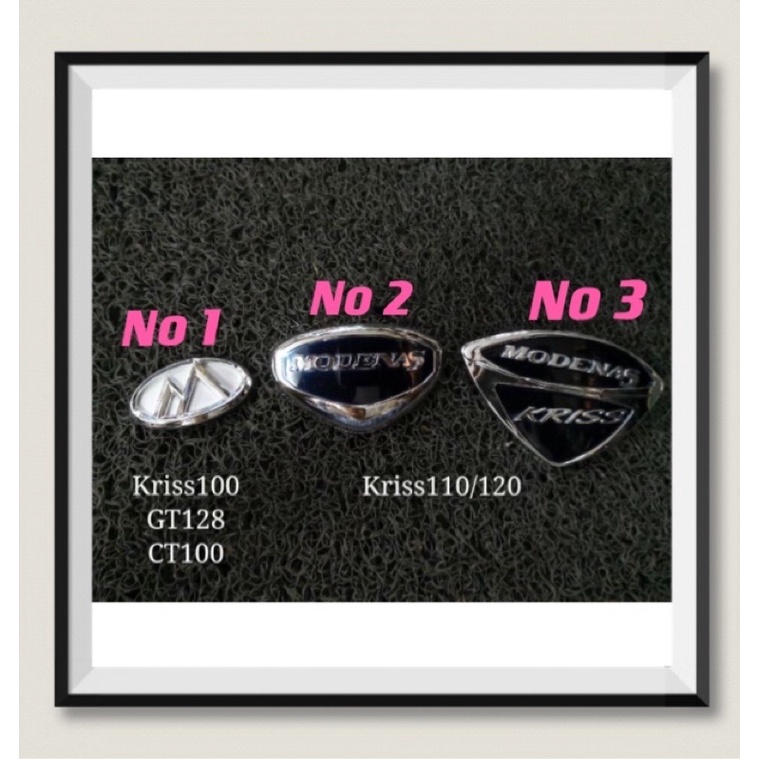 Modenas Kriss 100/ 110/ 120 GT128 CT100 logo emblem | Shopee Malaysia