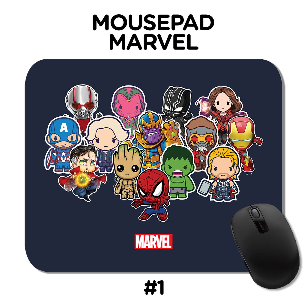 Feragatha Custom Gaming Mousepad Antislip Marvel Avengers Ironman ...
