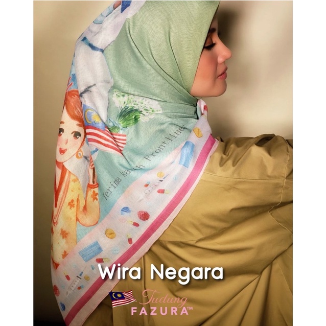 Tudung Fazura Merdeka Collection 2021 | Shopee Malaysia