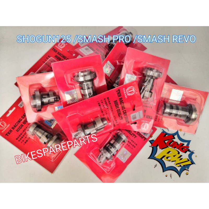 RACING RED TOKAHI CAMSHAFT HIGH CAM SHOGUN125 /SMASH PRO /SMASH REVO ...