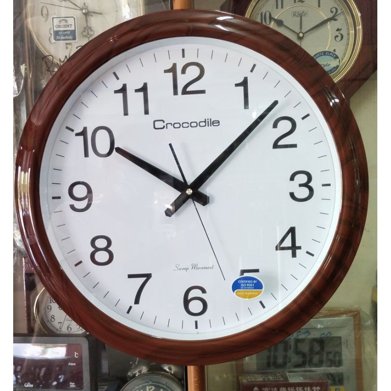 CROCODILE WALL CLOCK CW8232 (19 inches) | Shopee Malaysia