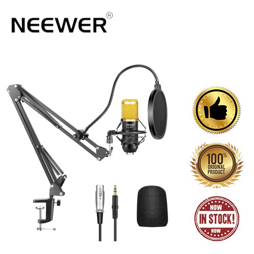 Neewer NW-800 Studio Profesional Rakaman Penyiaran Mikrofon Pemeluwap ...