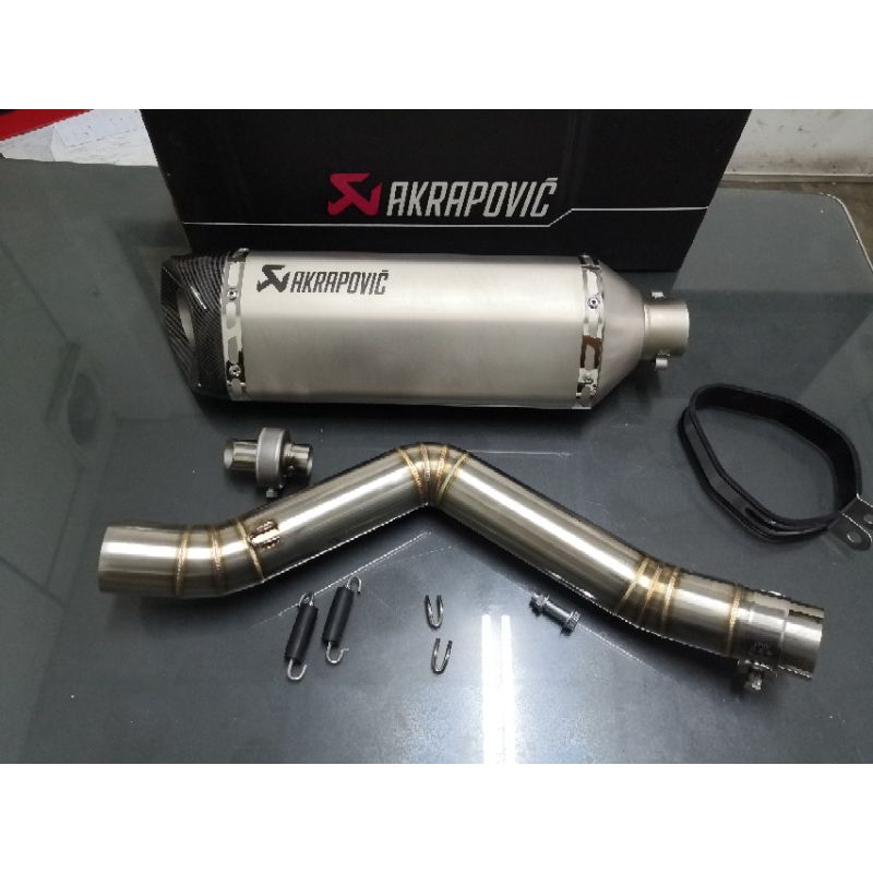 Ekzos exhaust benelli trk 502 akrapovic | Shopee Malaysia