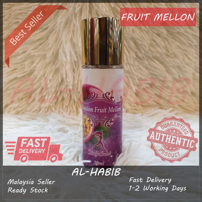 SHOCKING SALE VIRAL PERFUME PASSION FRUIT MELON BY AL-HABIB 30ML ...
