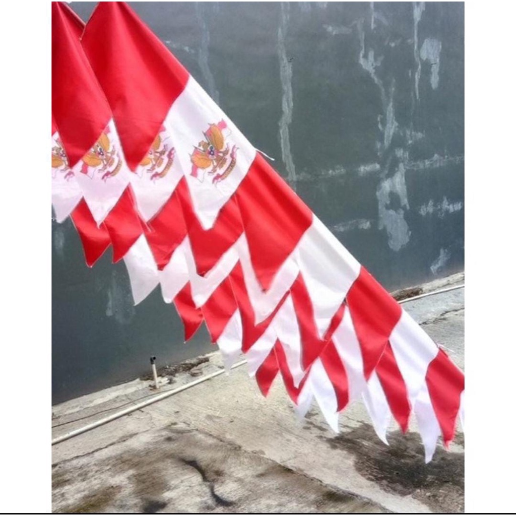 Bunting hut flag and GARUDA pennant flag | Shopee Malaysia