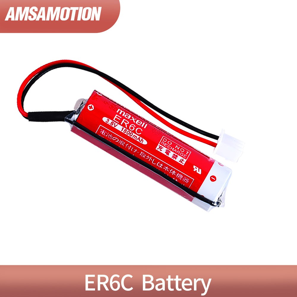 MAXELL ER6C AA 3.6V 1800mAh PLC Battery for Mitsubishi FX F2-40BL ...